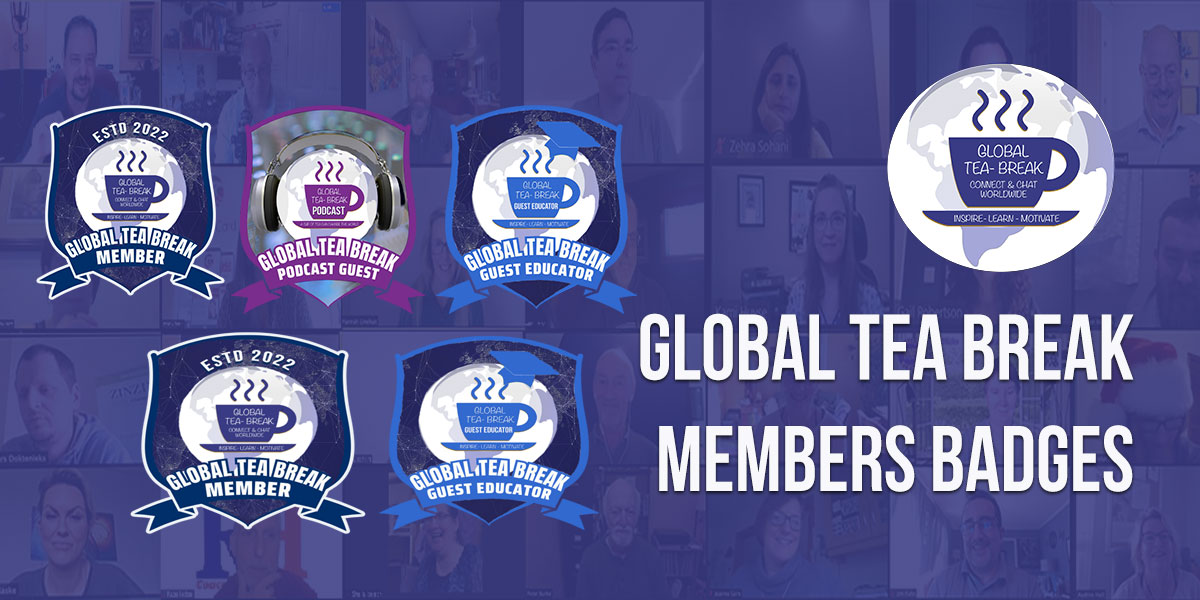 Tea Break Badges - Global Tea Break